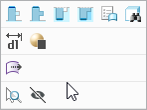 Have you tried the enhanced mini toolbar in Creo? – Punditas