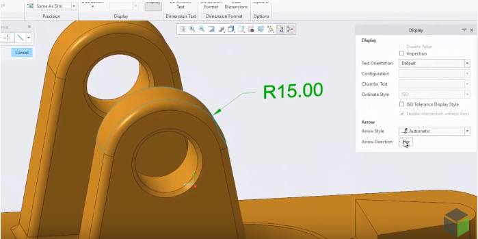 Did you know that defining radial dimensions in Creo is more intuitive ...