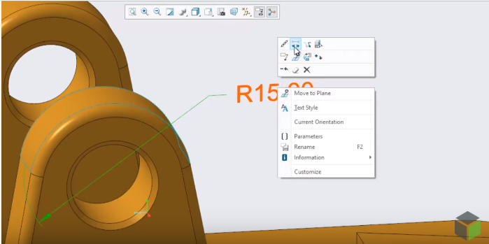 Did you know that defining radial dimensions in Creo is more intuitive ...