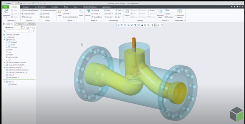 Did you know that you can exchange Multibody Parts in Creo model easily ...