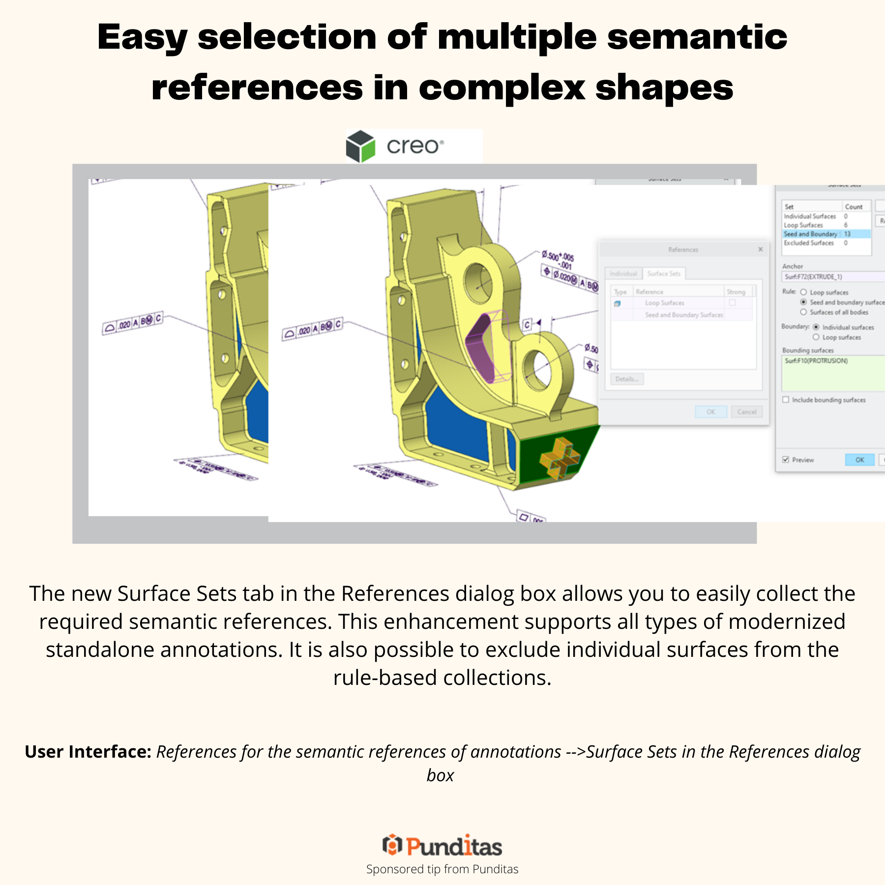 Easy selection of multiple semantic references in complex shapes – Punditas