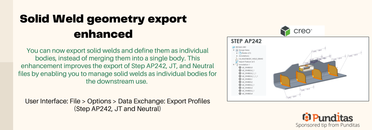 Solid Weld geometry export enhanced – Punditas
