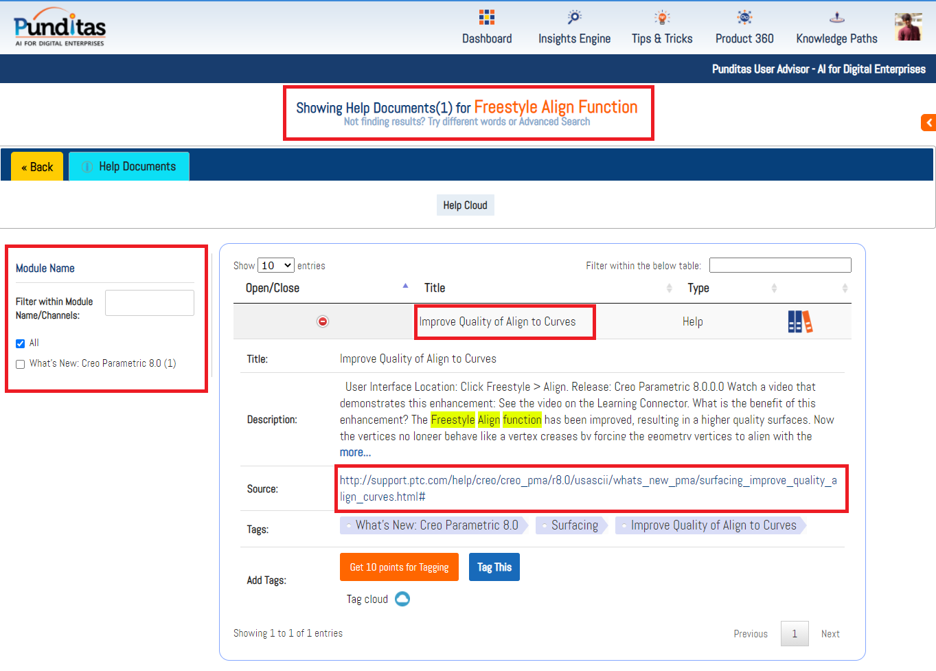 How to use the improved Freestyle Align Function in PTC Creo? – Punditas