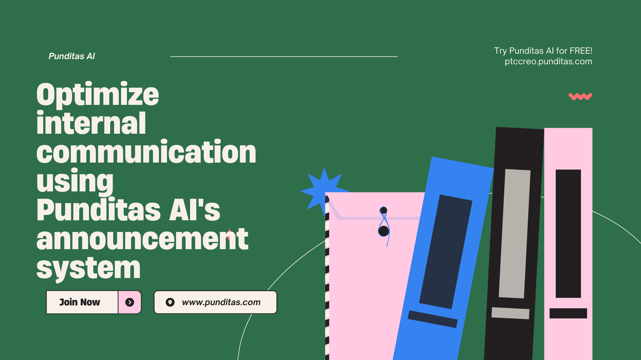 Optimize internal communication using Punditas AI’s announcement system ...