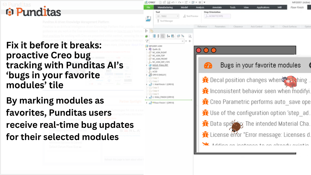 Fix it before it breaks: proactive Creo bug tracking with Punditas AI’s ...