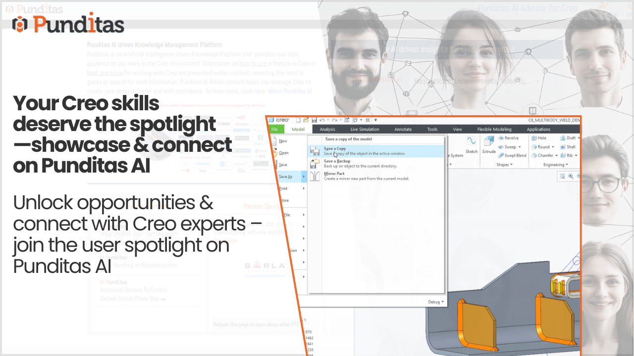 Your Creo skills deserve the spotlight—showcase & connect on Punditas ...