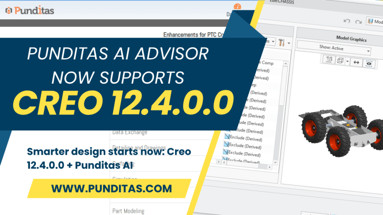 Punditas AI Now Supports Creo 12.4 – Punditas