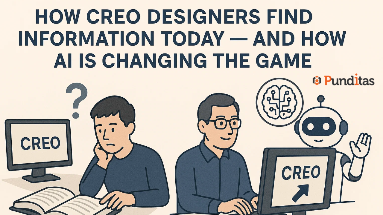How Creo designers find information today — and how AI is changing the ...