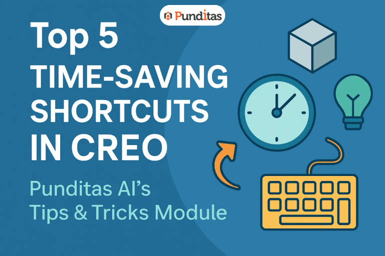 Top 5 time-saving shortcuts in Creo with Punditas AI’s tips & tricks ...